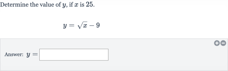 Solved Determine The Value Of Y If X Is 25 Ysqrtx 9 Answer